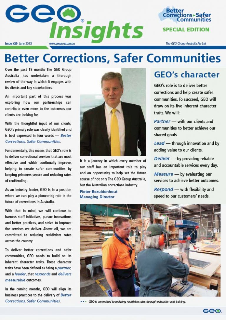 GEO Insights - The GEO Group Australia Pty Ltd.