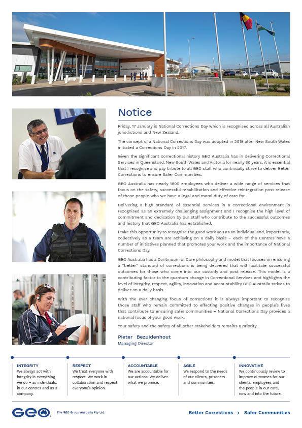 GEO Insights - The GEO Group Australia Pty Ltd.